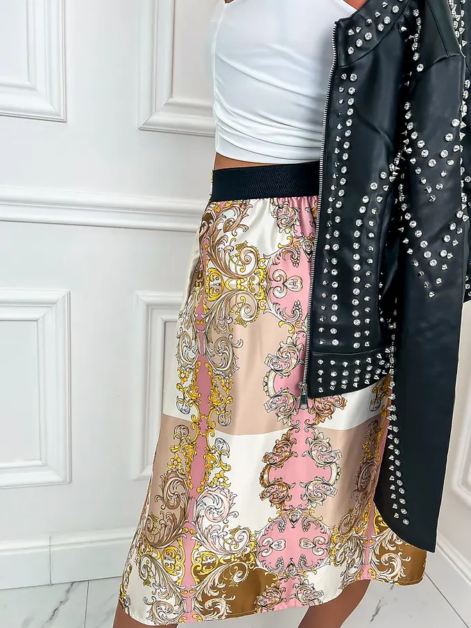 Vzorovaná maxi sukňa SHALONI | Starstyle.sk