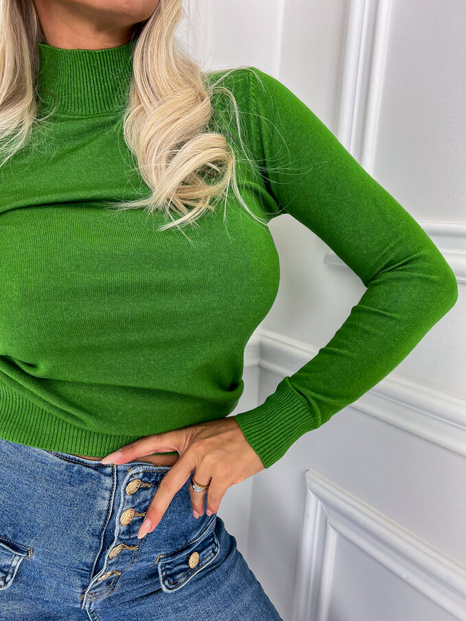 Zelený rolák MALYNA | Starstyle.sk