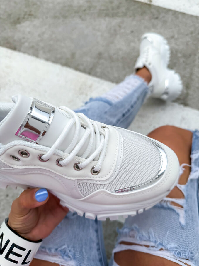 Biele dámske tenisky NORMA* | Starstyle.sk