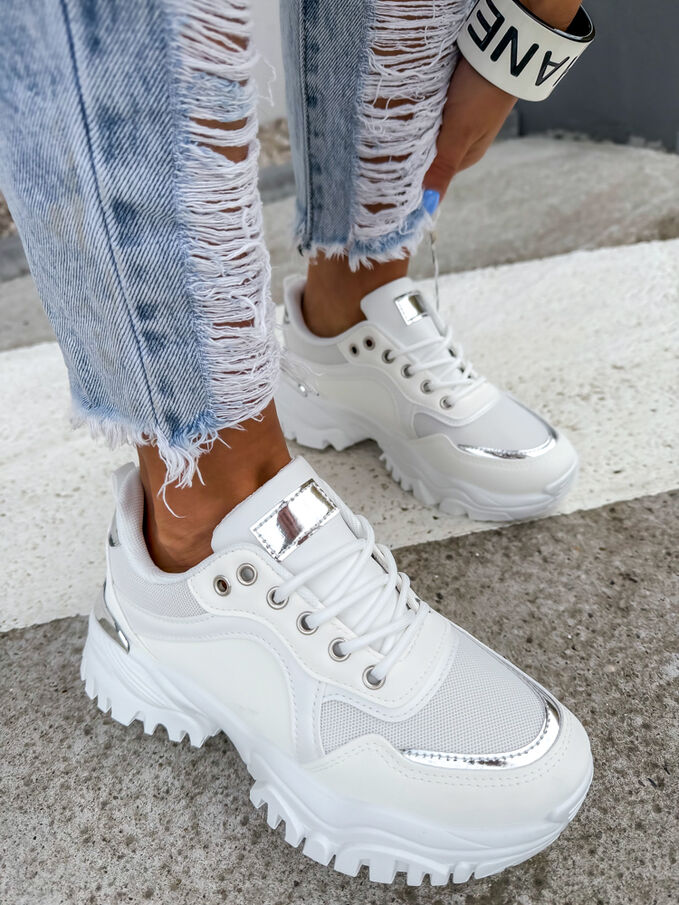 Biele dámske tenisky NORMA* | Starstyle.sk